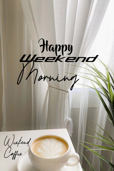 Grey Maximalist Good Morning Banner 4' × 6' Template | PosterMyWall