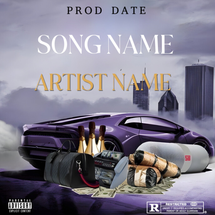 Copy of Grey Maximalist Music Album Cover | PosterMyWall