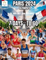 Paris Olympic Games 2024 Template | PosterMyWall