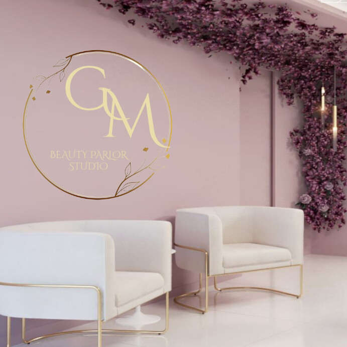 Grey Maximalist Shop Interior Decor And Logo Instagram Post Template ...