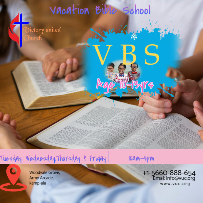 Copy of Grey Maximalist Vbs Instagram Post | PosterMyWall