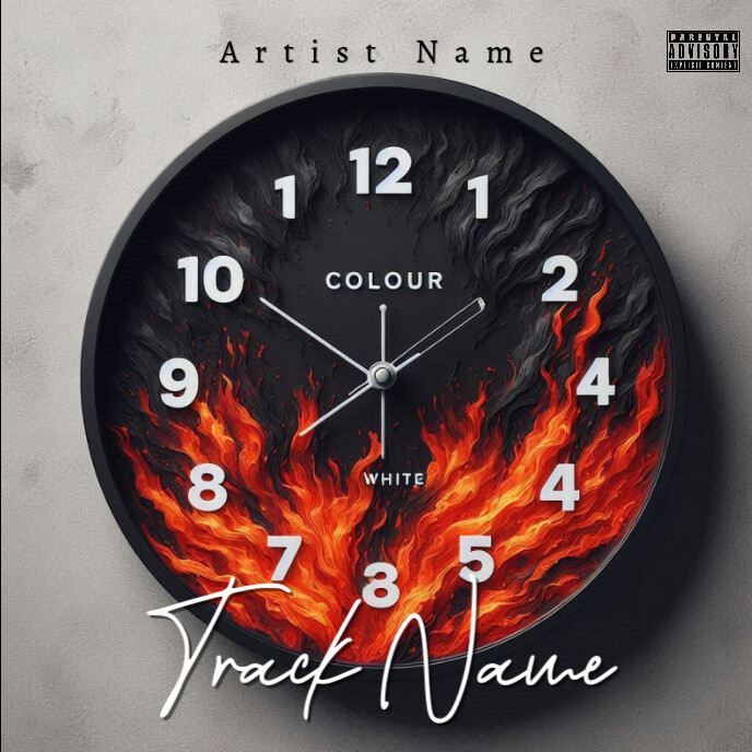 Grey Mixtape Album Cover Template | PosterMyWall