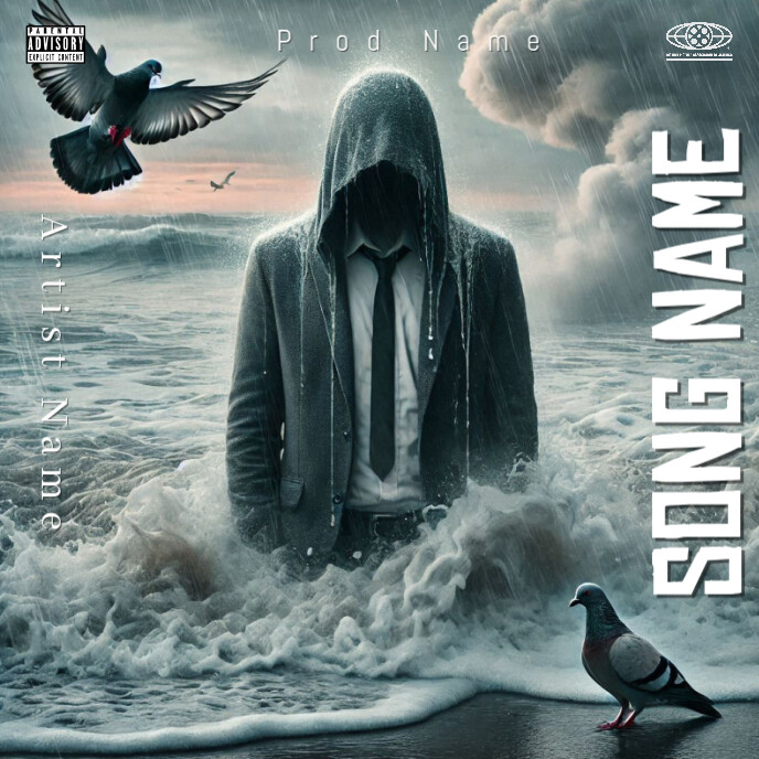 Grey Mixtape Album Cover Template | PosterMyWall
