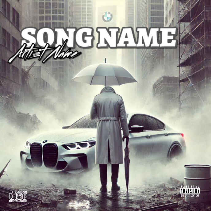 Grey Mixtape Album Cover Template | PosterMyWall