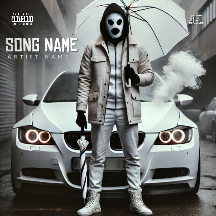 Grey Mixtape Album Cover Template | PosterMyWall