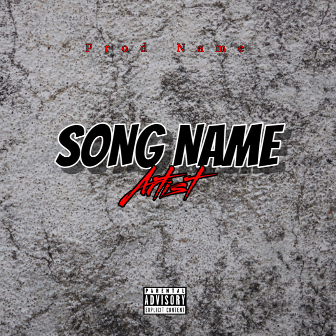 Grey Mixtape Album Cover Template | PosterMyWall