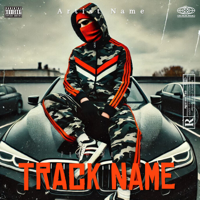 Grey Mixtape Album Cover Template | PosterMyWall