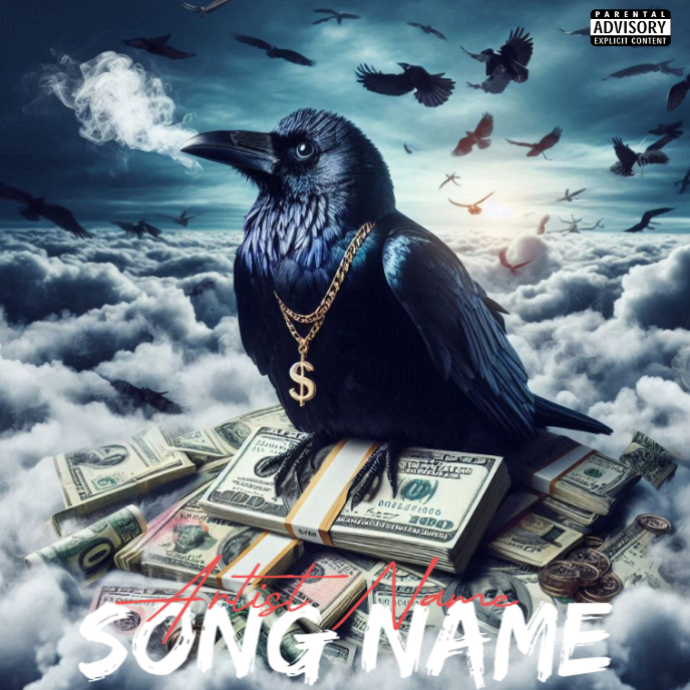 Grey Mixtape Album Cover Template | PosterMyWall