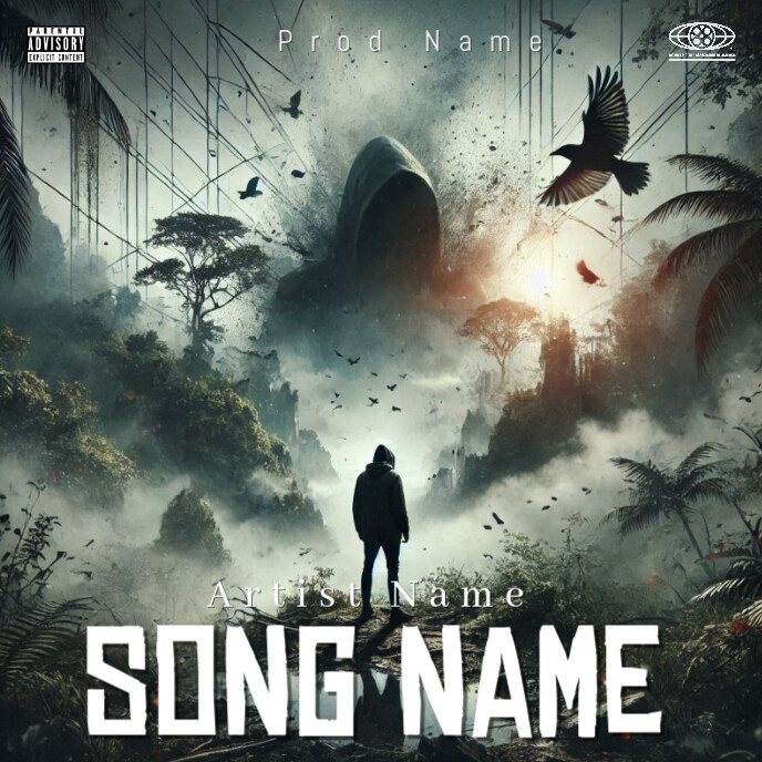 Grey Mixtape Album Cover Template | PosterMyWall