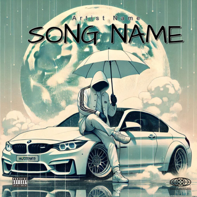 Grey Mixtape Album Cover Template | PosterMyWall