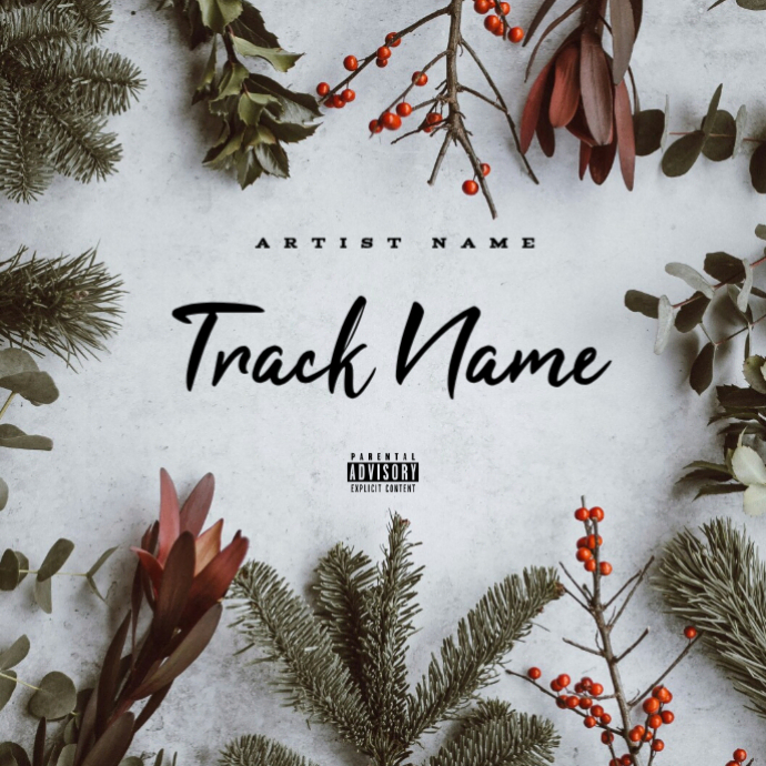 Grey Mixtape Cover Album Cover Template | PosterMyWall