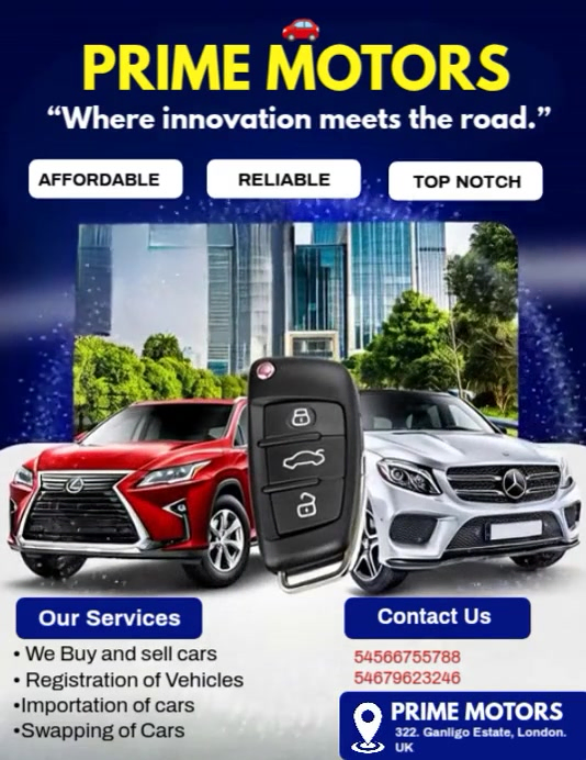 Grey Modern & Minimal “car Sales Flyer Template – Auto Deals & Used Car ...