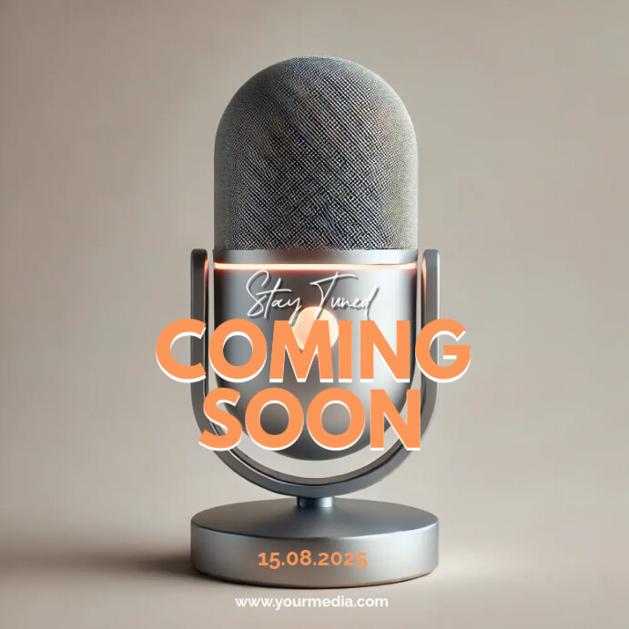 Grey Modern & Minimal Coming Soon Instagram Post Template | PosterMyWall