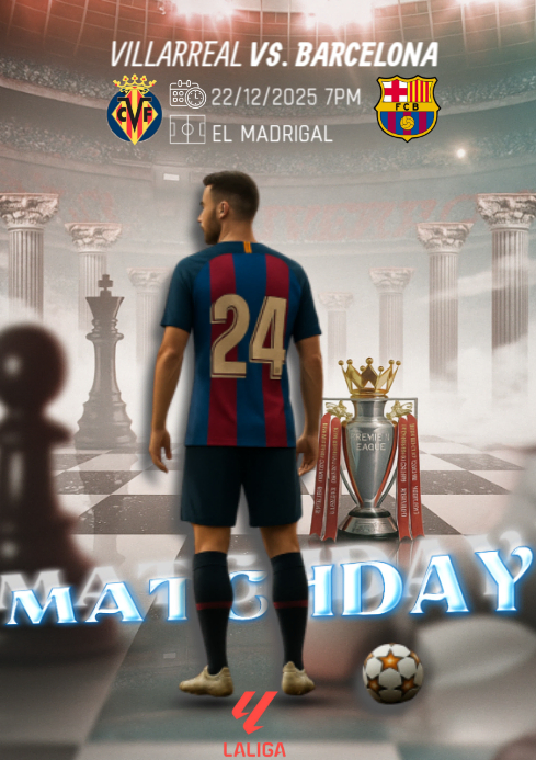 Copy of Grey Modern & Minimal Football Match Day Schedule A4 | PosterMyWall