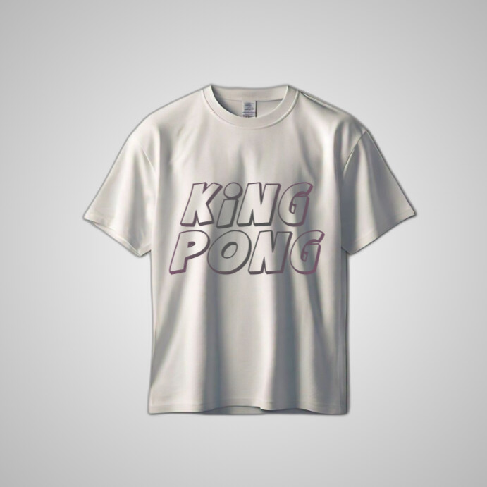 Grey Modern & Minimal Mock Up Oversized Tees Template | PosterMyWall