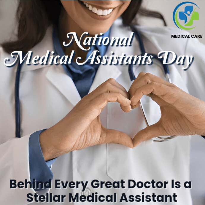 Copy of Grey Modern & Minimal National Medical Assistants Day Instagram ...