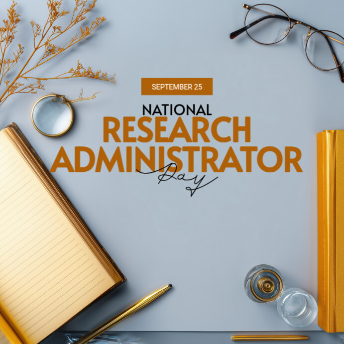 Grey Modern & Minimal National Research Administrator Day Instagram ...