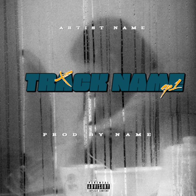 Grey Music Album Cover Album Cover Template | PosterMyWall