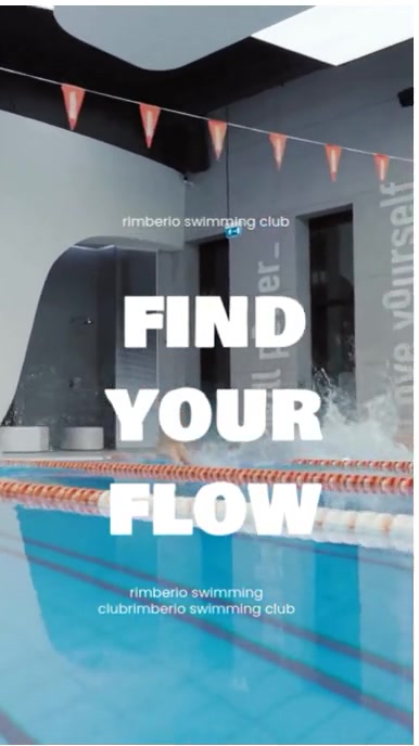 Grey Neon Find Your Flow 2026 Instagram Reel Template | PosterMyWall