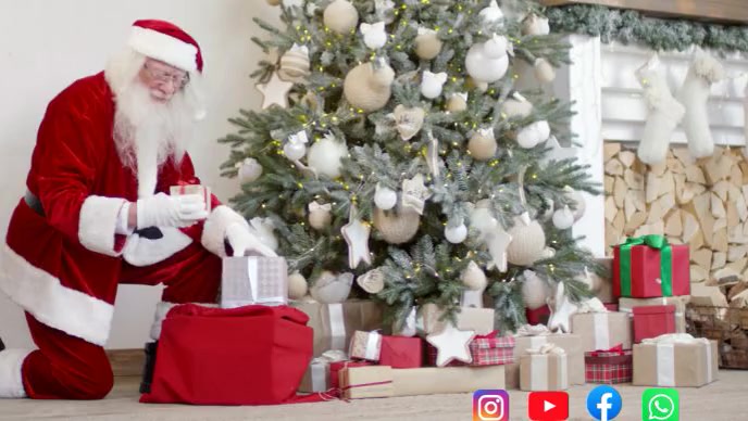 Grey Pastel Christmas Youtube Thumbnail Template | PosterMyWall