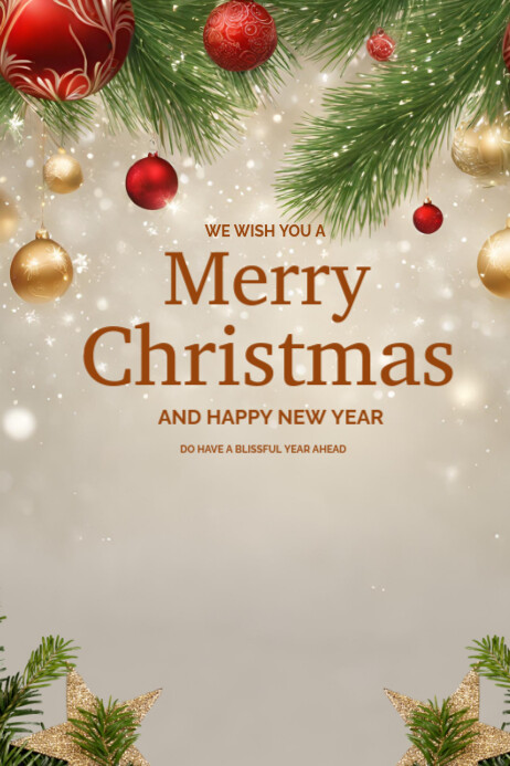 Xmas Posters Templates Christmas Party Poster Template Stock