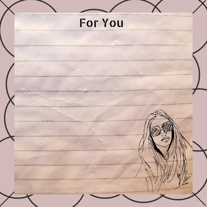 Copy of Grey Pastel Note For You Square (1:1) | PosterMyWall