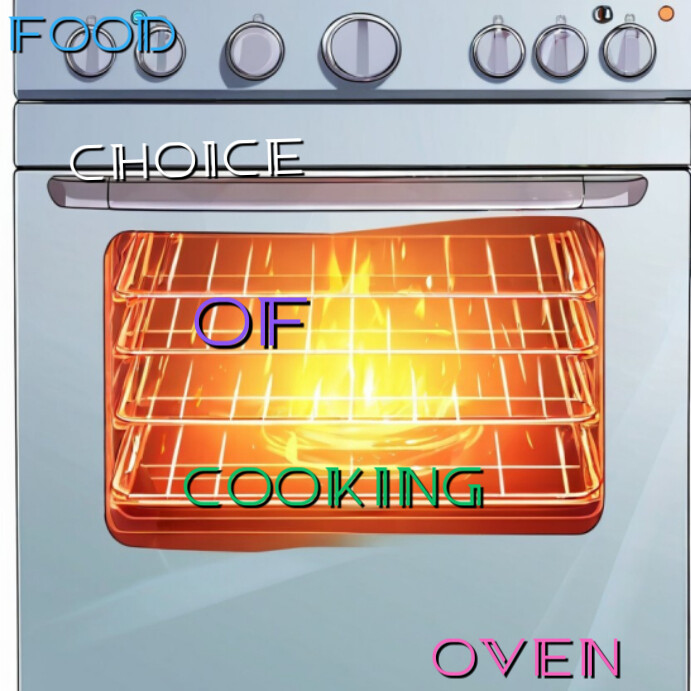 Grey Pastel Oven Instagram Post Template | PosterMyWall