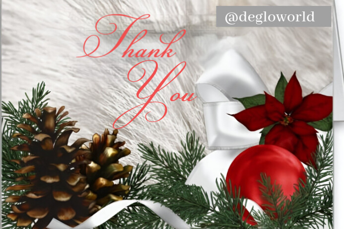 Grey Pastel Thank You Note Poster Template | PosterMyWall