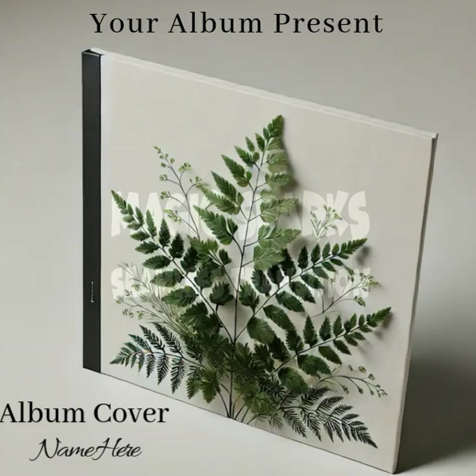 Grey Plan Album Cover Template | PosterMyWall