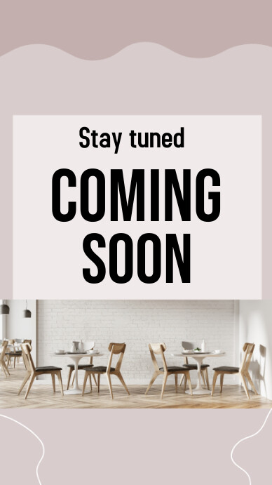 Grey Professional Coming Soon Notice Instagr Template | PosterMyWall