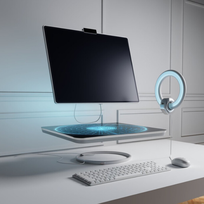 Grey Professional Computer Service Design Instagram Post Template ...