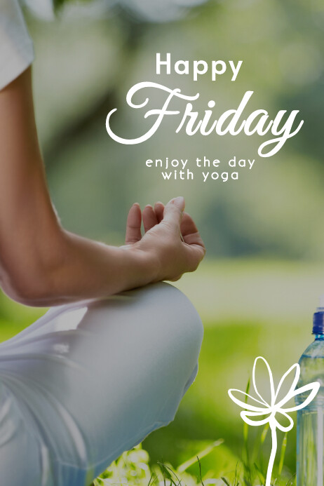 Grey Professional Friday Banner 4' × 6' Template | PosterMyWall