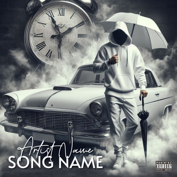 Copy of Grey Song Cover Album Cover | PosterMyWall