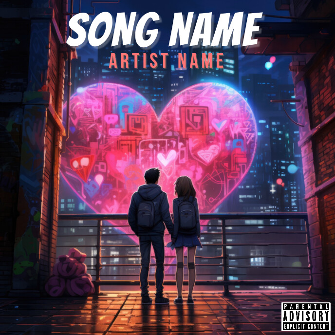 Copy of Grey Song Name Cover Album Cover | PosterMyWall