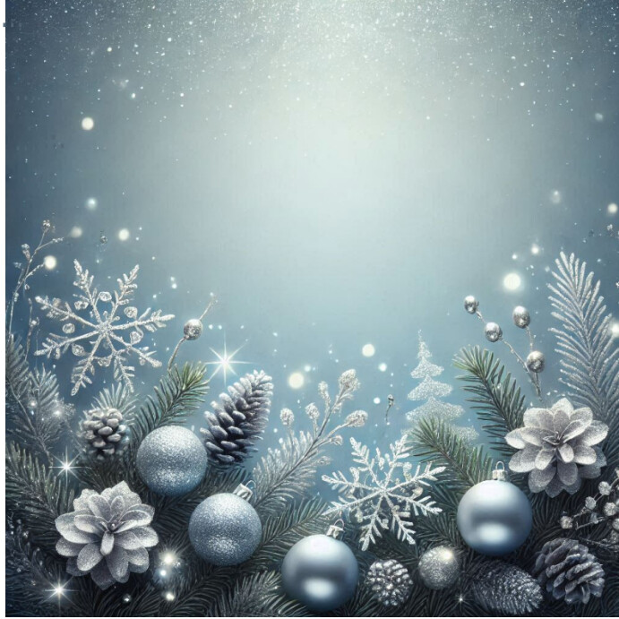Grey Sparkling Frost Pine Instagram Post Template | PosterMyWall