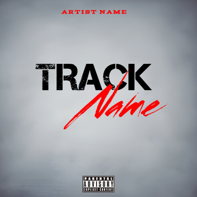 Copy of Grey Track Album Cover | PosterMyWall