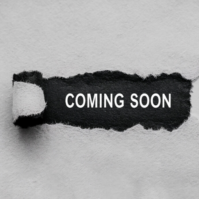 Grey Typographic Coming Soon Instagram Post Template | PosterMyWall