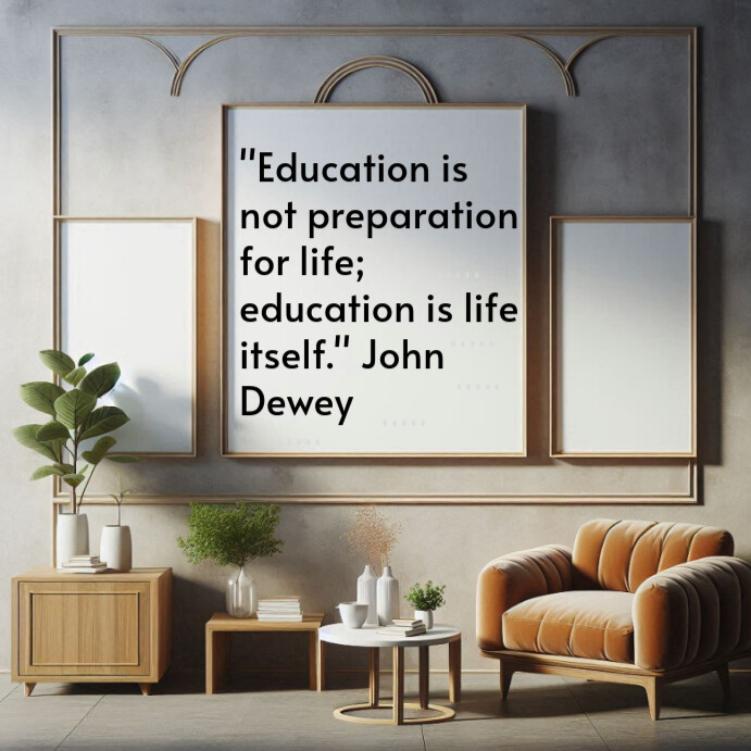 Grey Typographic Learning And Education Quote Instagram Post Template ...