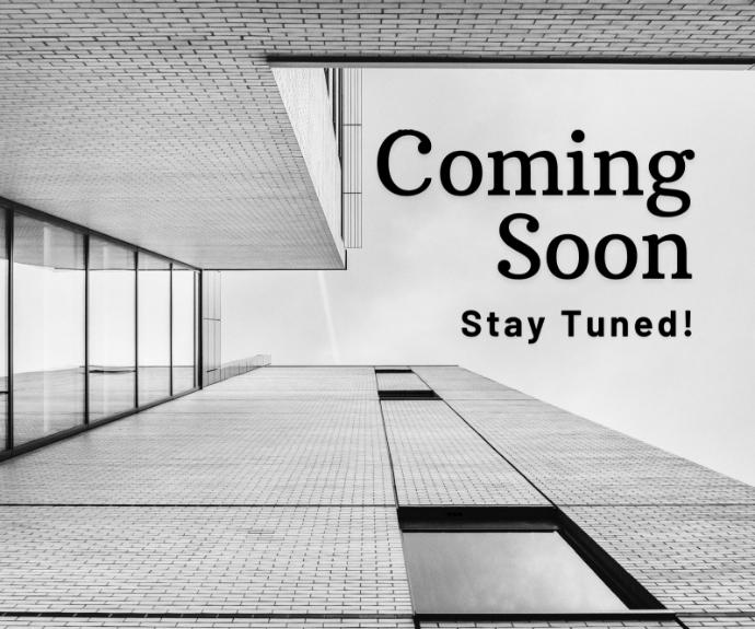 Grey Typographic Modern Black And White Coming Soon Poster – Minimalist ...