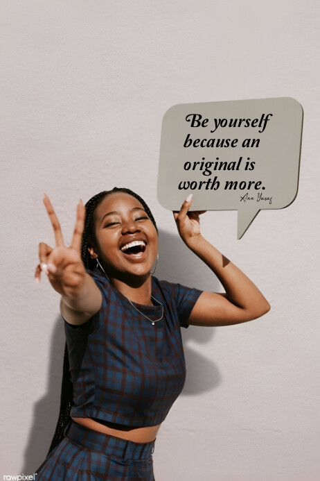 Grey Typographic Motivational Quote Poster Modelo | PosterMyWall