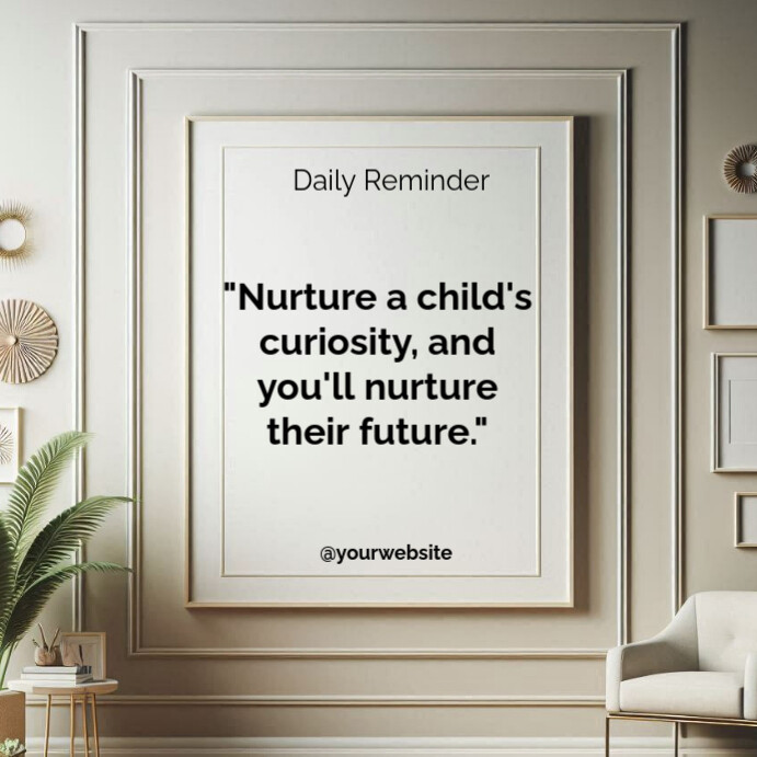 Grey Typographic Motivational Quotes Square (1:1) Template | PosterMyWall