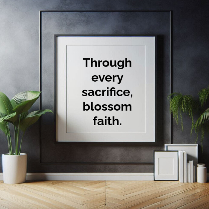 Plantilla de Grey Typographic Motivational Quotes Square (1:1 ...