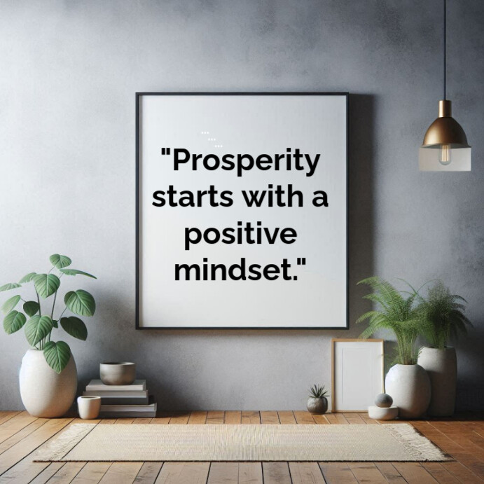 Copy of Grey Typographic Motivational Quotes Square (1:1) | PosterMyWall