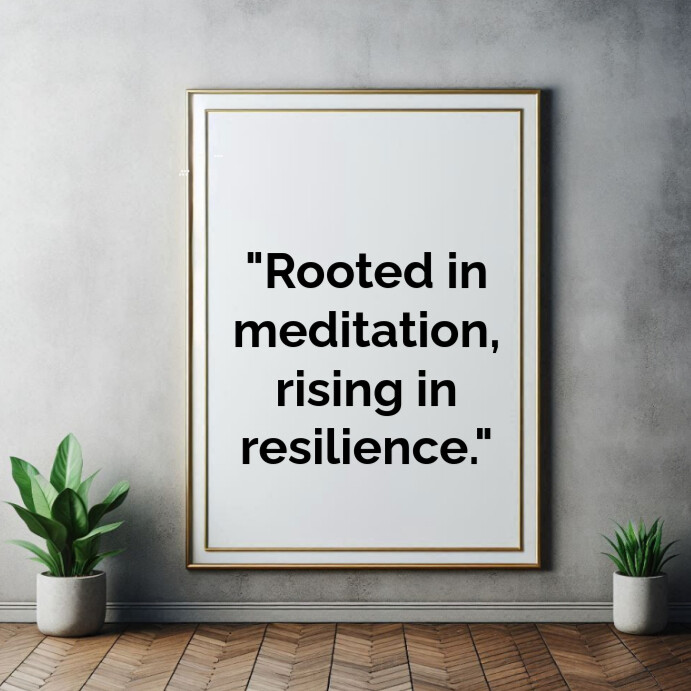 Grey Typographic Motivational Quotes Square (1:1) Templat | PosterMyWall