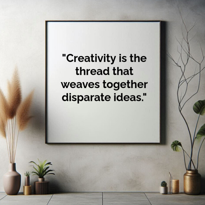 Grey Typographic Motivational Quotes Square (1:1) Template | PosterMyWall