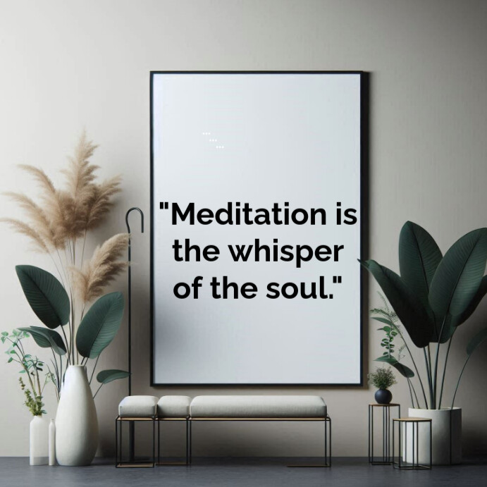 Plantilla de Grey Typographic Motivational Quotes Square (1:1 ...