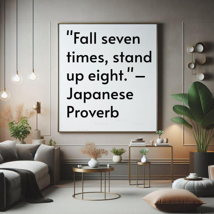 Grey Typographic Resilience And Adaptability Quote Instagram Post ...