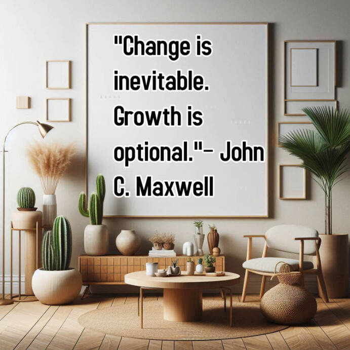 Grey Typographic Resilience And Adaptability Quote Instagram Post ...