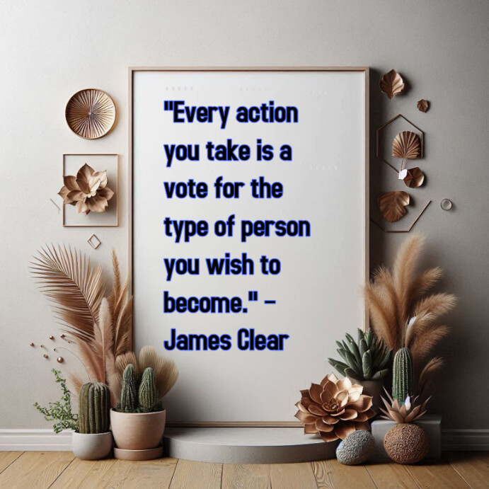 Plantilla de Grey Typographic Trending Topics Or Pop Culture Quote ...