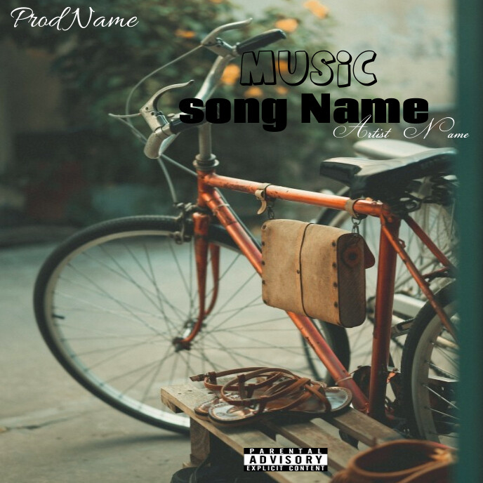 Grey Typography Classic Music Album Cover Template | PosterMyWall